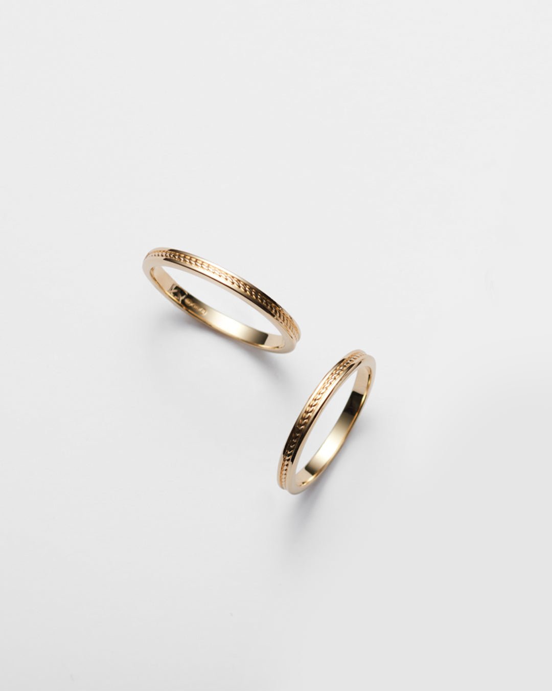 Heritage Ring Narrow Gold | Kalevala